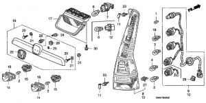 ГАЙКА, НАЖИМНАЯ, 3MM | 90301-ST0-003 - Оригінальні запчастини HONDA та ...